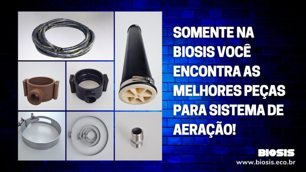 A BIOSIS renova estoque e vende peças para Sistema de Aeração com ...